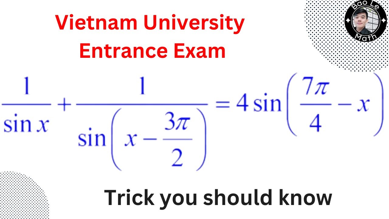 Math Olympiad | A Insane Trigonometric Equation Everyone's Stressing ...