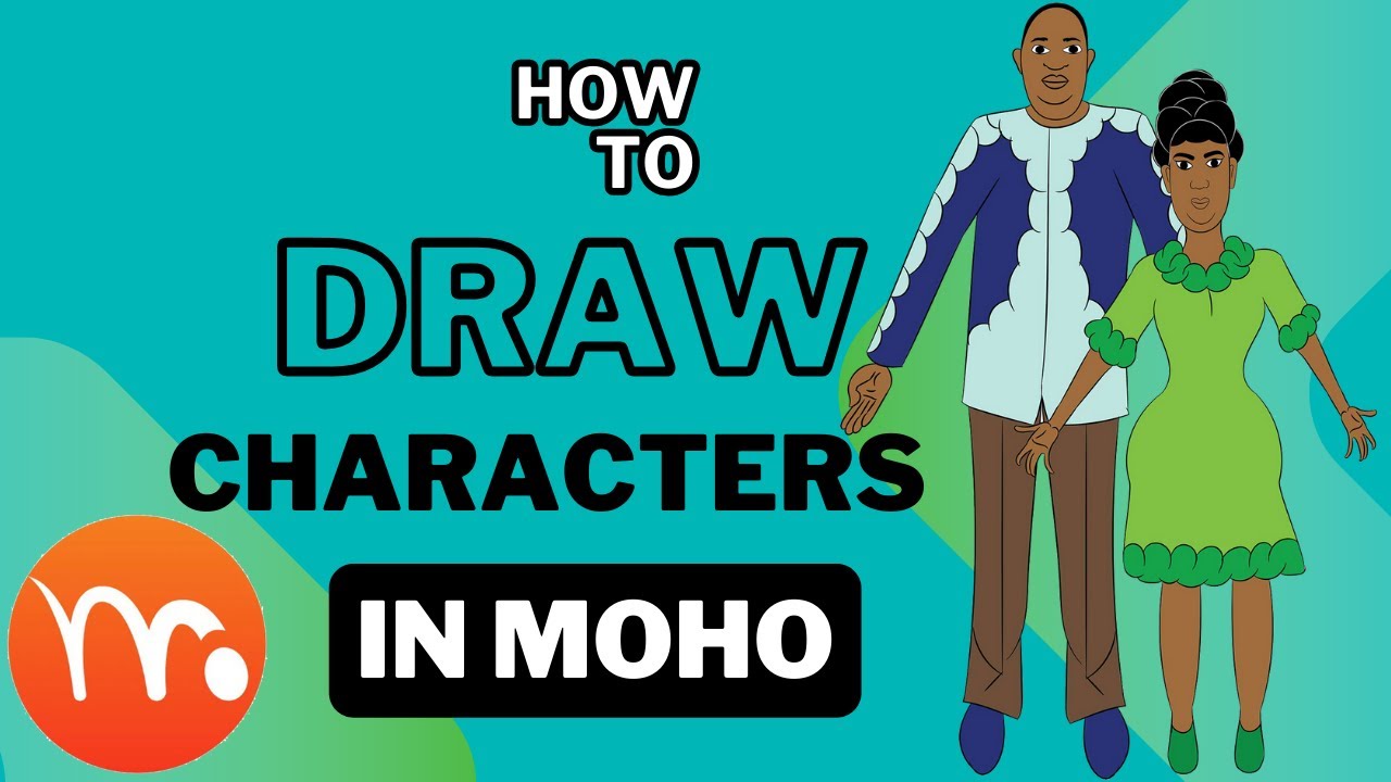Easiest Way to Draw Characters in MOHO || Step by Step - YouTube