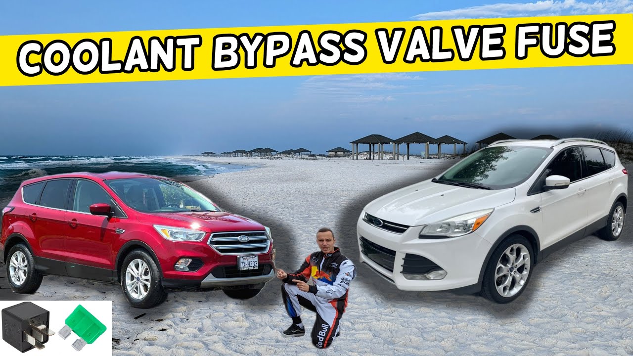 FORD ESCAPE COOLANT BYPASS VALVE FUSE LOCATION 2013 2014 2015 2016 2017 ...