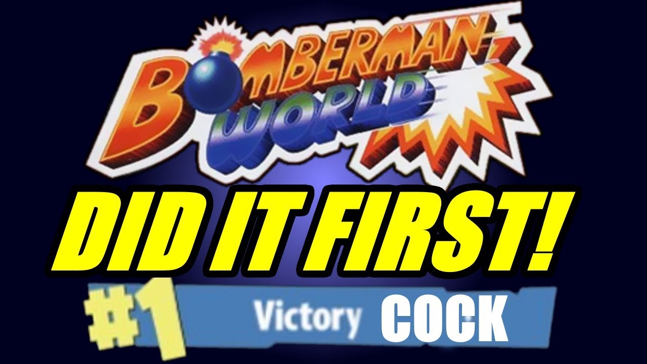 PUBG and FORTNITE ripped OFF BOMbERMAN! - YouTube