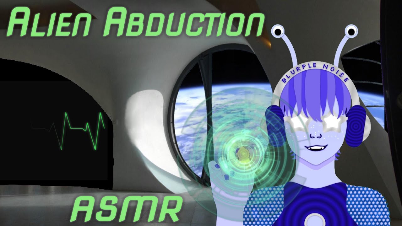 Animated ASMR 🛸 Alien Abduction & Examination 👽 With Ambient Sounds ...
