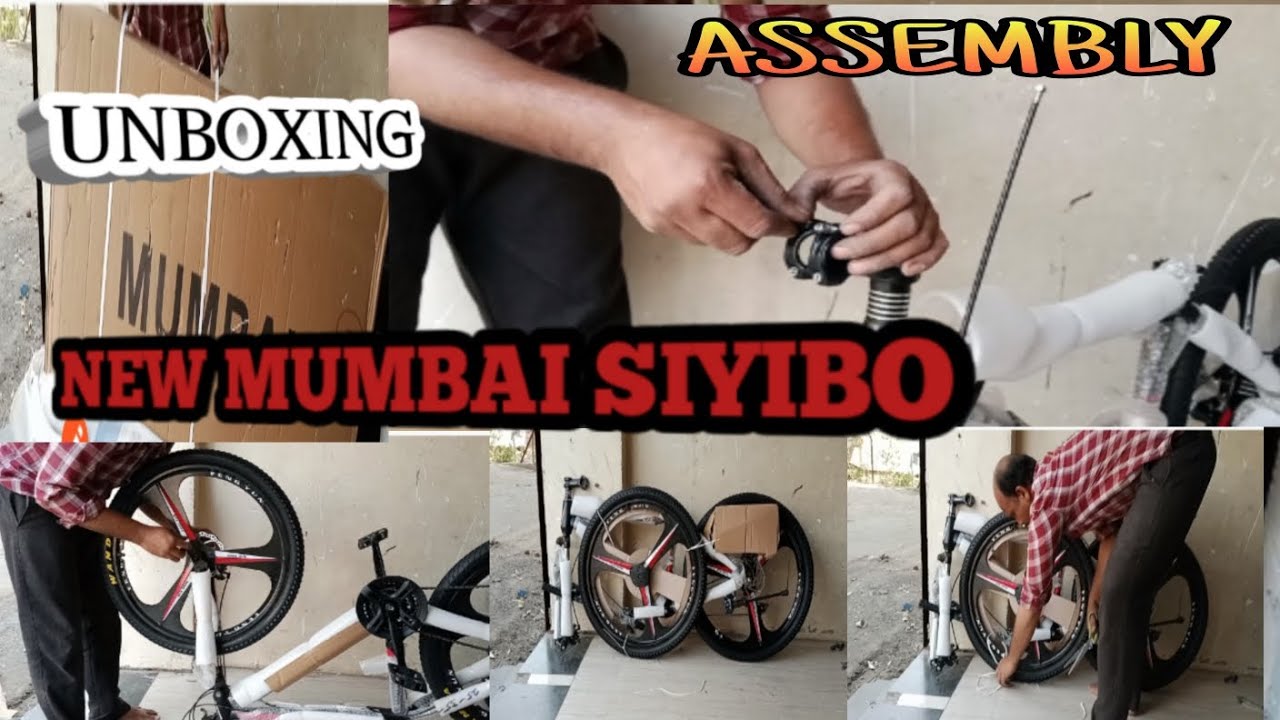 New Mumbai Siyibo Cycle Unboxing and Assembling || Shimano Gear⚙️ ...