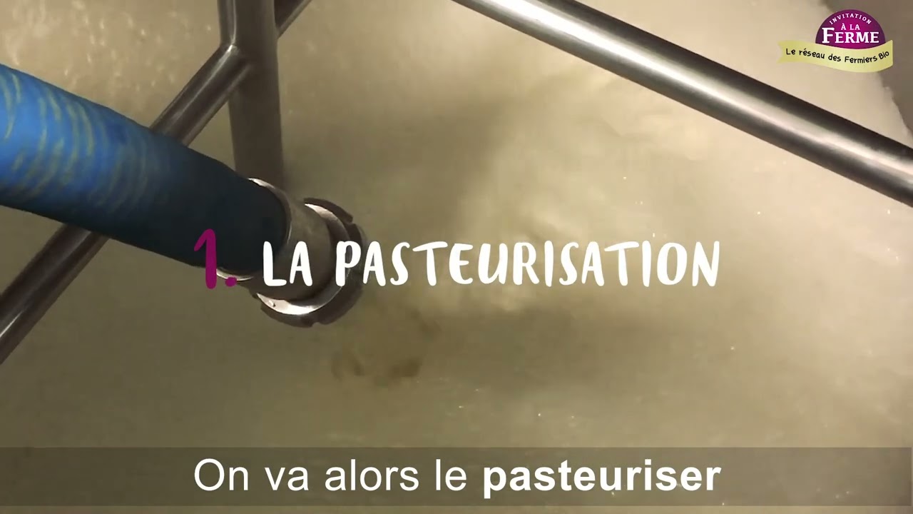 La pasteurisation en vidéo zoom sur cette partie de la transformation - YouTube