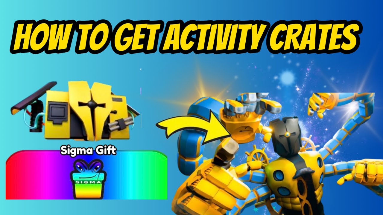 HOW TO GET ACTIVITY CRATES in Toilet Tower Defense on Roblox - YouTube