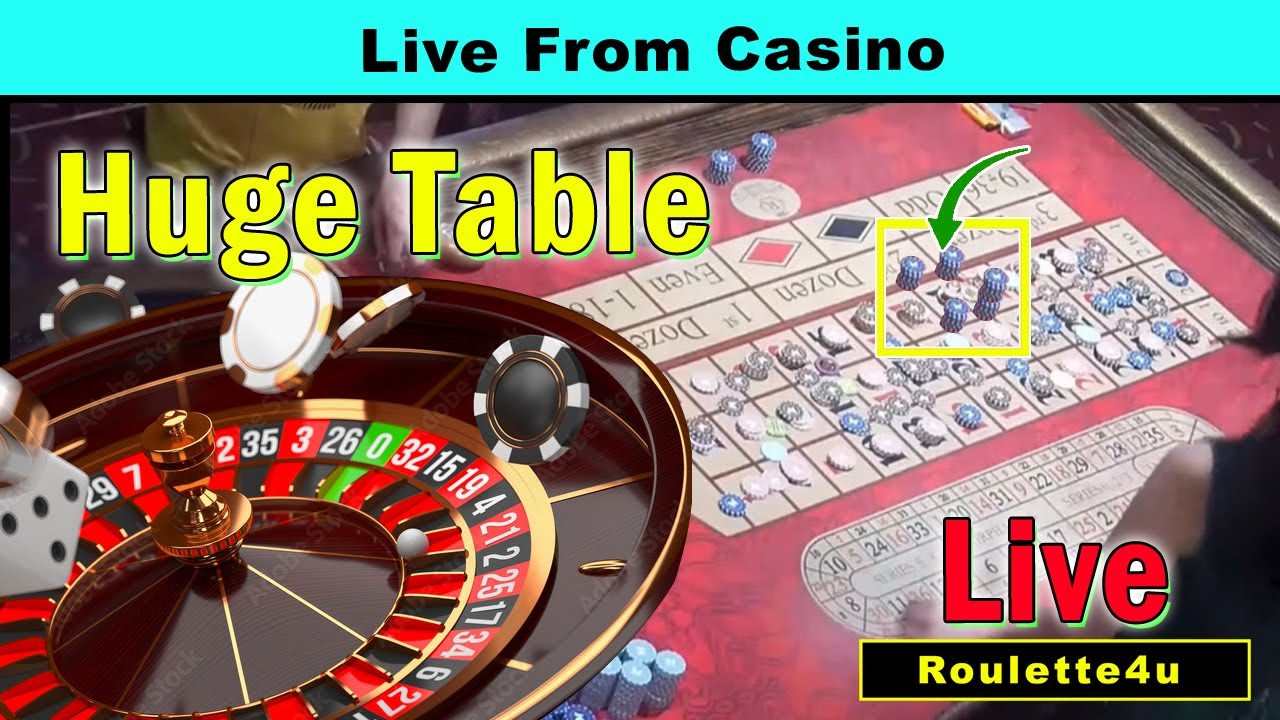 🔴 LIVE ROULETTE | 🔥 Live Casino 🎰 Huge Table | Roulette4u - YouTube