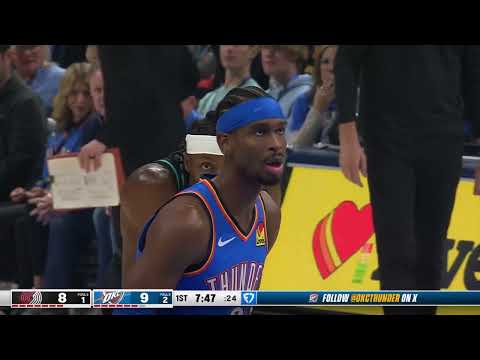 NBA Full Game | Oklahoma City Thunder vs Portland Trail Blazers | November 23, 2025