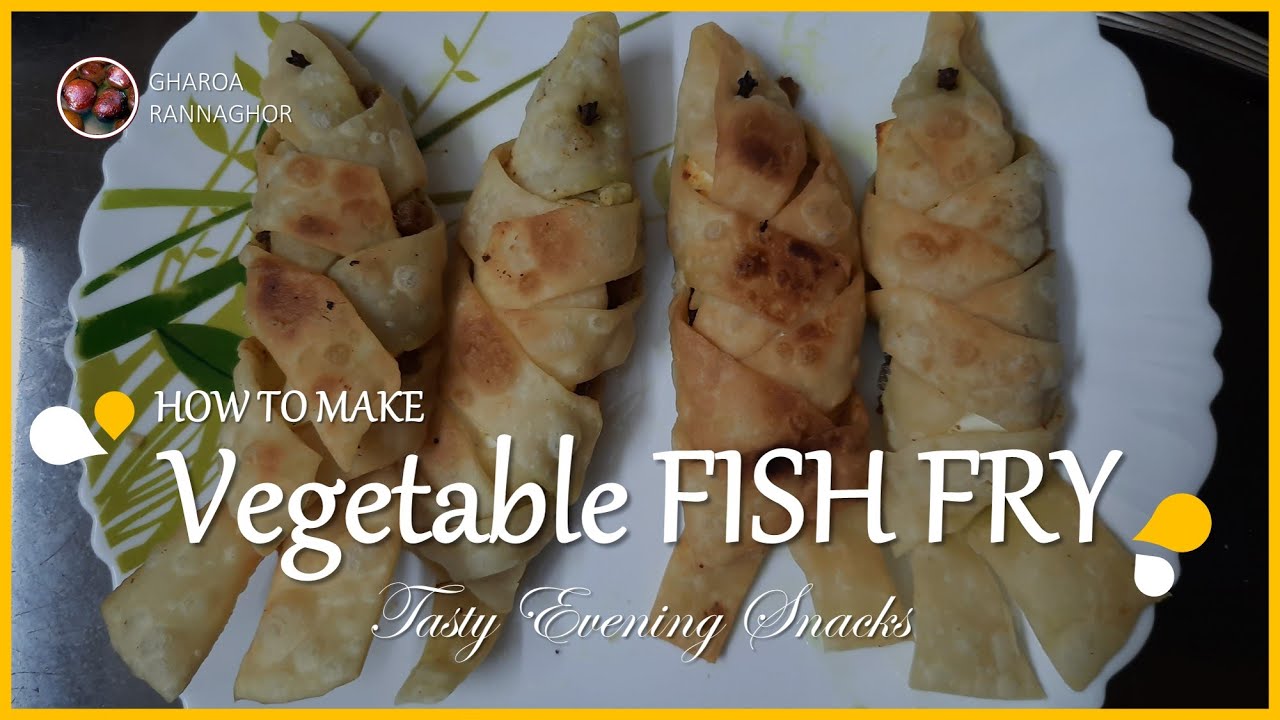 Recipe of the Day - Tasty Evening Snacks Vegetable Fish Fry - YouTube