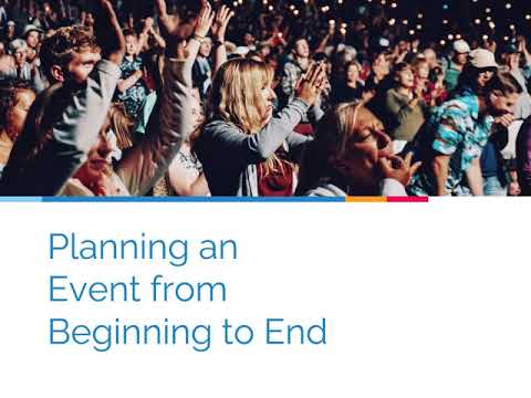 Planning an Event from Beginning to End - YouTube