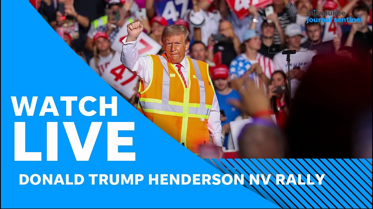 Live: Donald Trump rally in Henderson, suburb of Las Vegas, courts ...