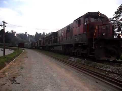 ALL GE C30-7 #7637 #7644 #7609 + Helper (Canguera - zke) - YouTube
