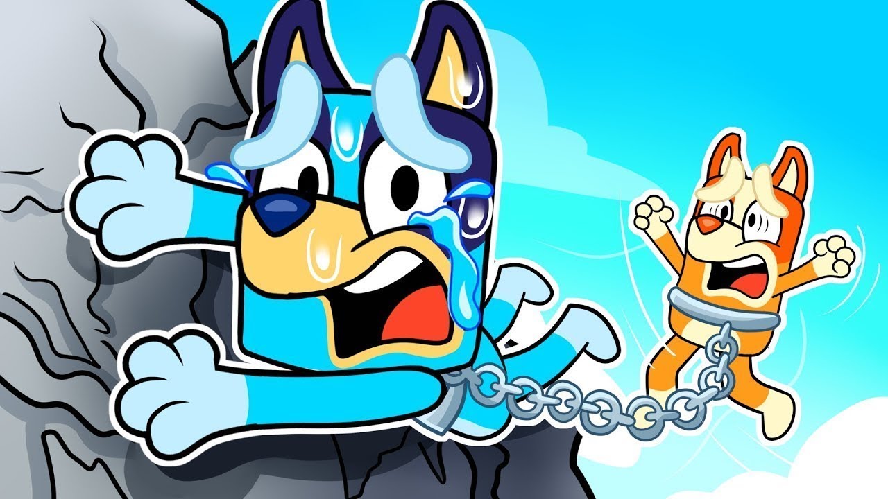 Bluey & Bingo Escape CHAINED TOGETHER Obby in Roblox! 😱 - YouTube
