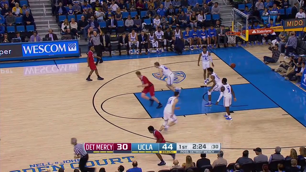 Men's basketball at UCLA highlights - YouTube