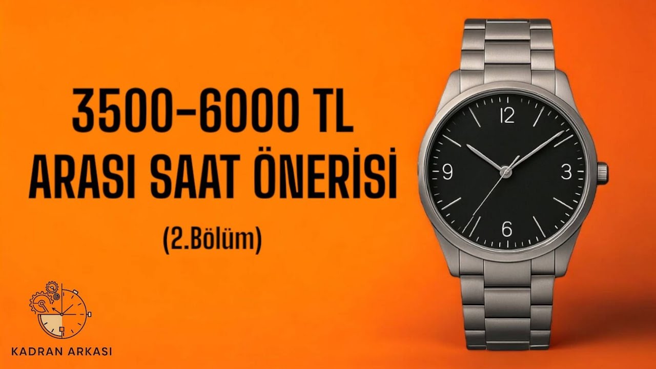 3500-6000 TL Saat Önerileri - YouTube