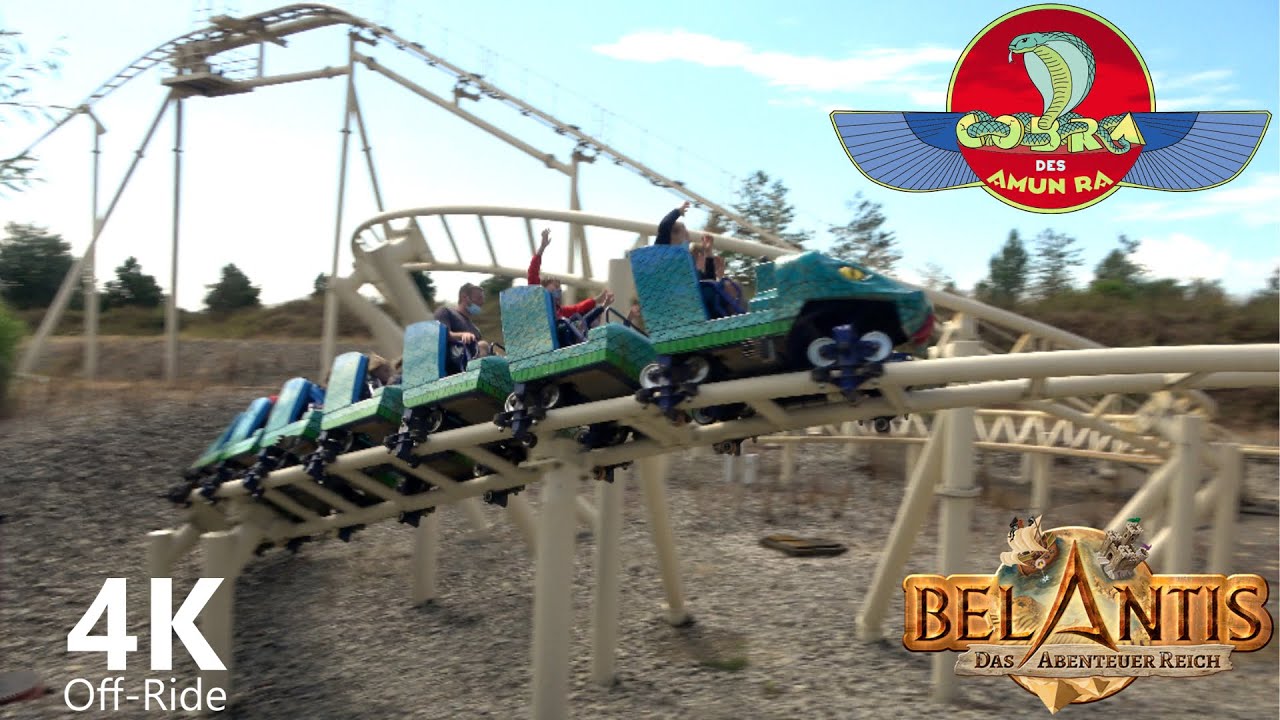 Cobra des Amun Ra - 4K Off-Ride - Belantis - Gerstlauer Family Coaster ...