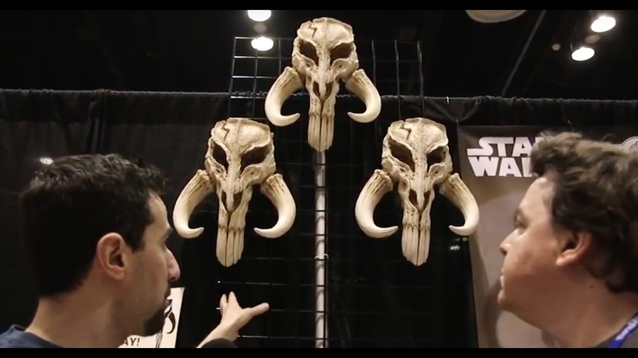 Regal Robot Mandalorian Skull Sculptures - Star Wars decor at ...