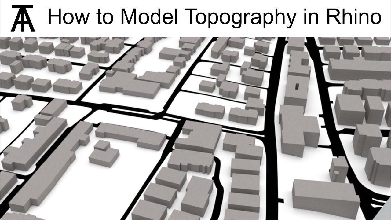 How to Model Topography in Rhino - YouTube