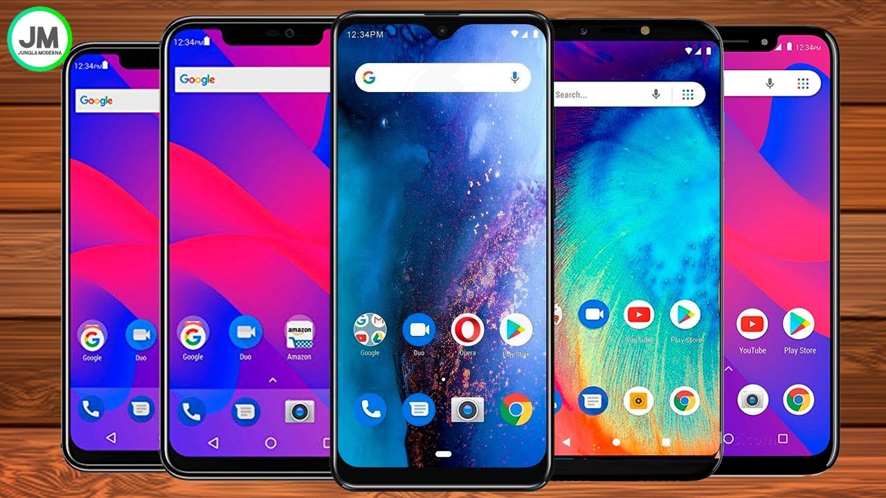 Los 5 MEJORES Móviles BLU - YouTube