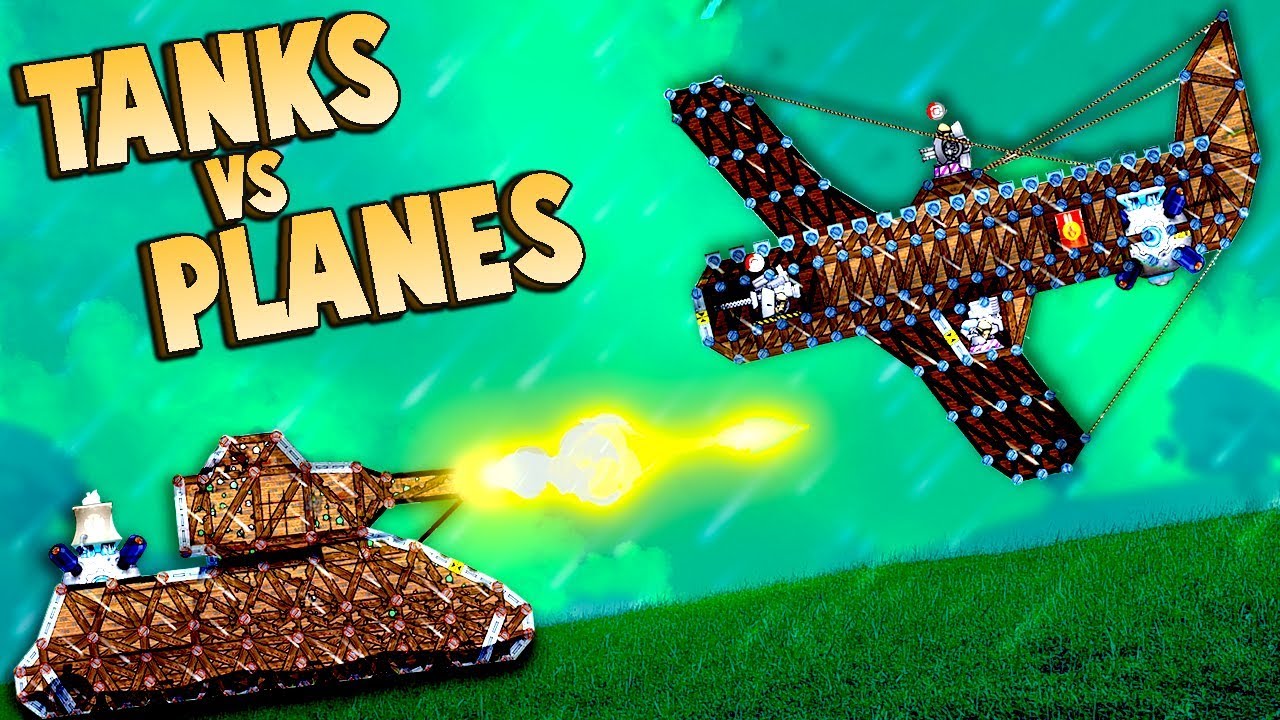 AIR STRIKE INCOMING! Planes vs Tanks in Forts (Forts Multiplayer ...