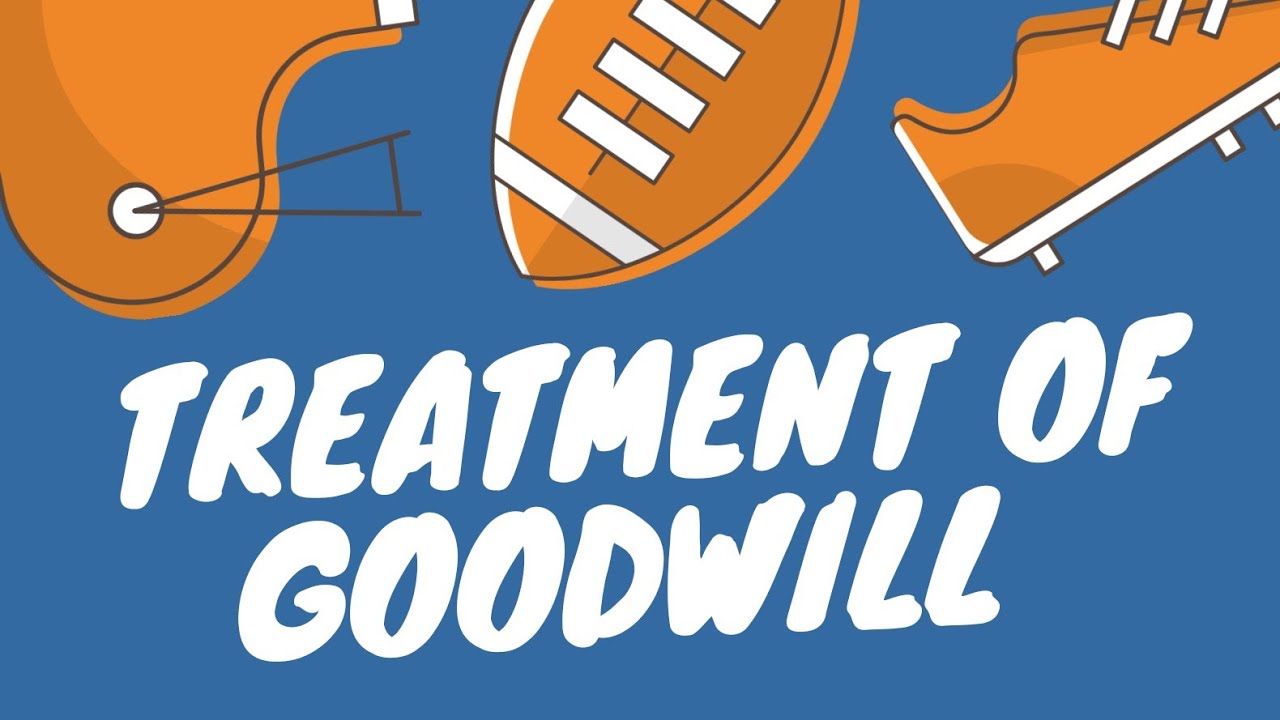Treatment of Goodwill - YouTube