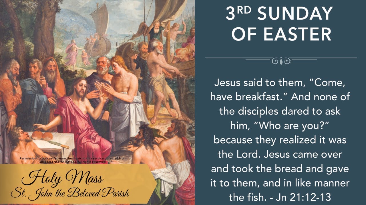 Holy Mass ~ Third Sunday of Easter - YouTube