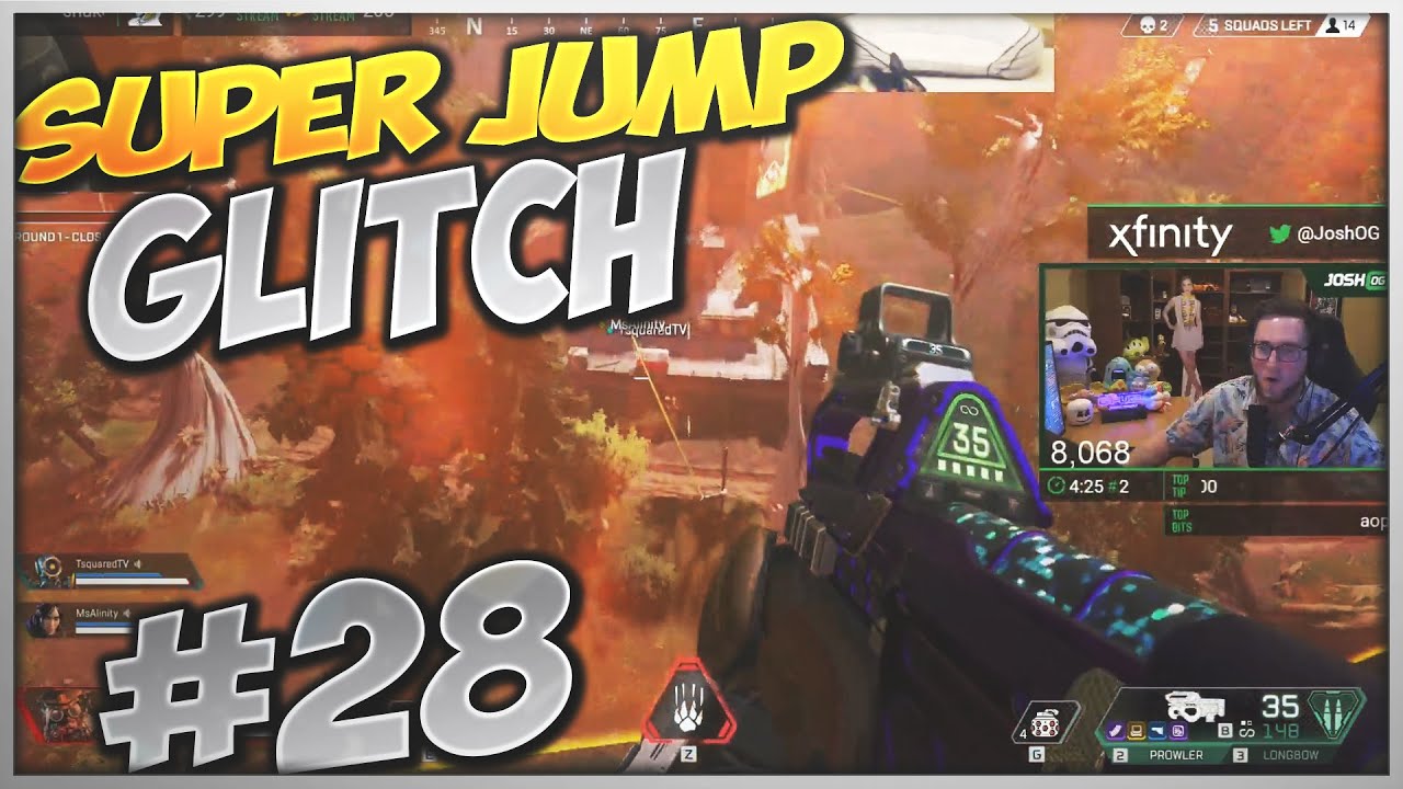 Apex Legends SUPER JUMP GLITCH? - JoshOG Stream Highlights #28 - YouTube