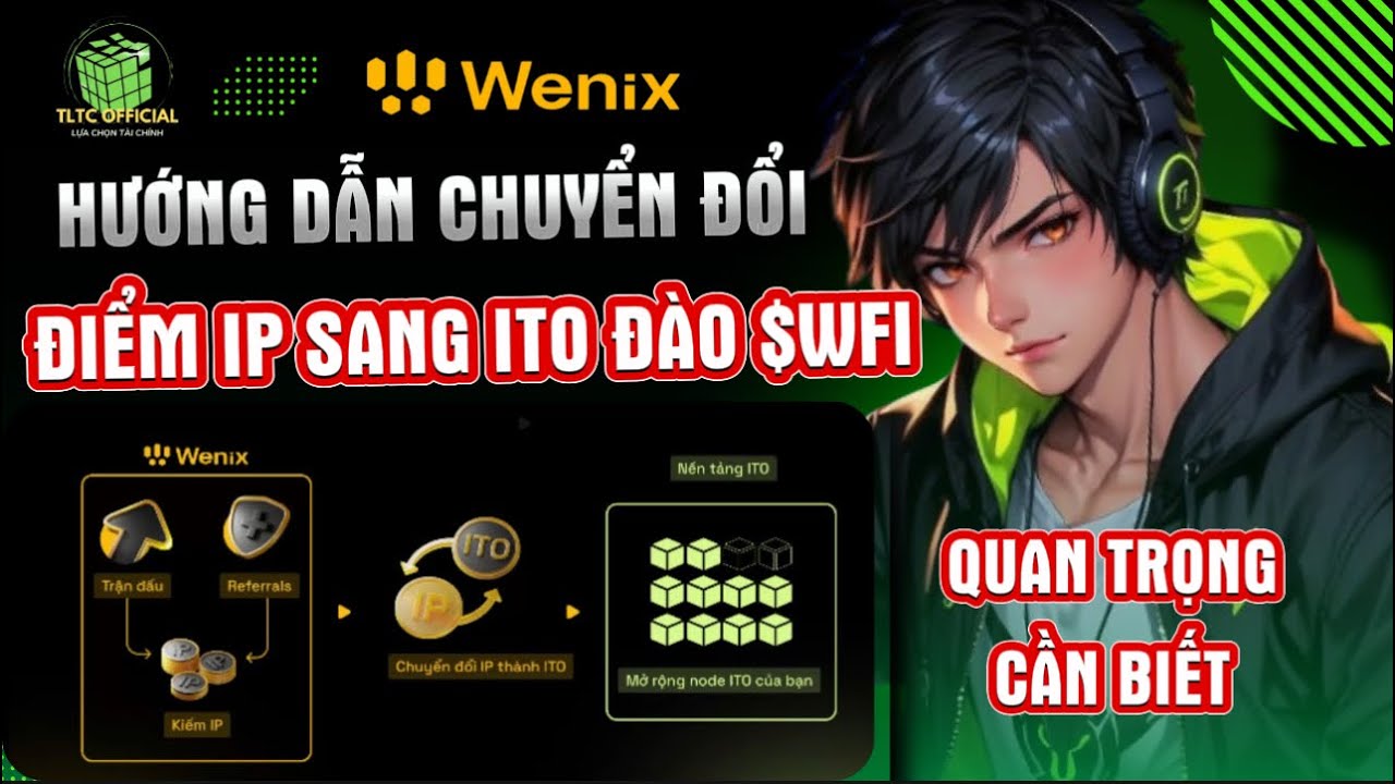 (Siêu Phẩm Game Wenix #9) Hướng Dẫn chuyển đổi Điểm IP sang ITO đào ...