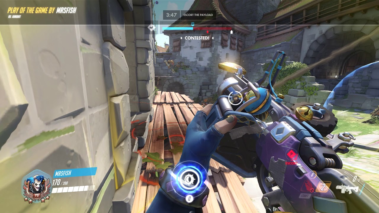 Junkrat Christmas POTG - YouTube