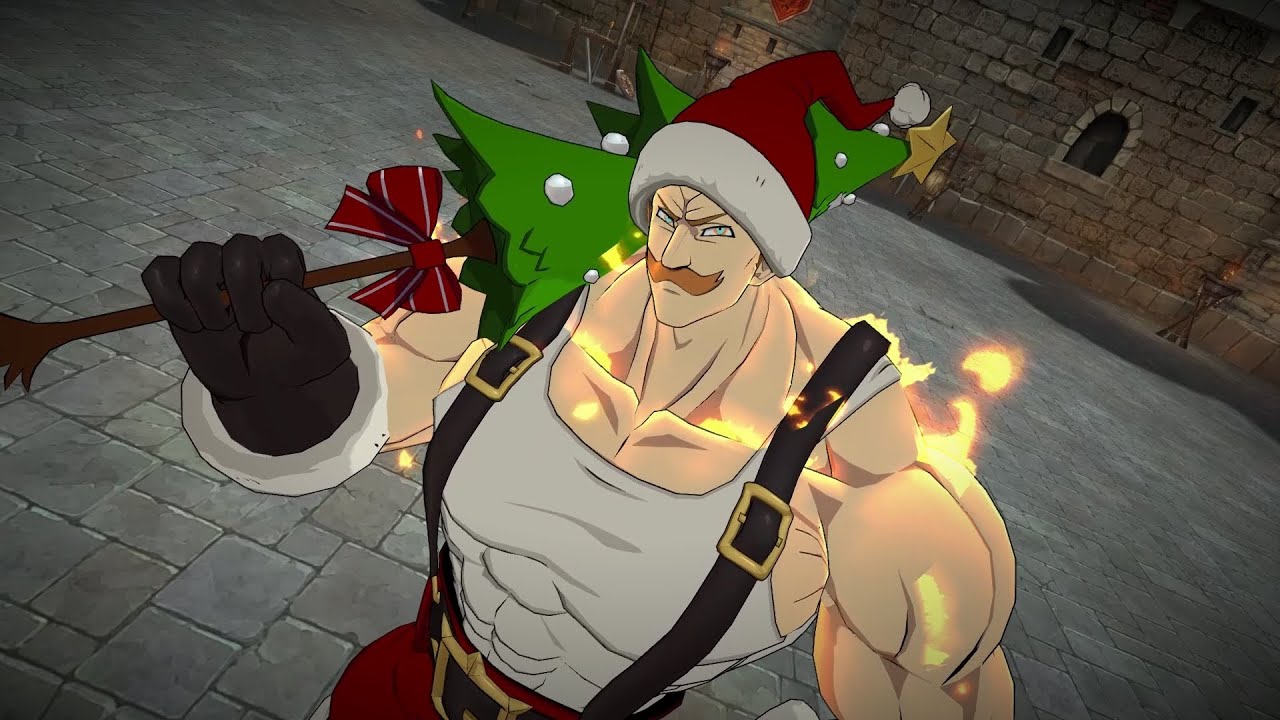 "The One" Escanor Skills - The One of Winter Outfit 4K - YouTube