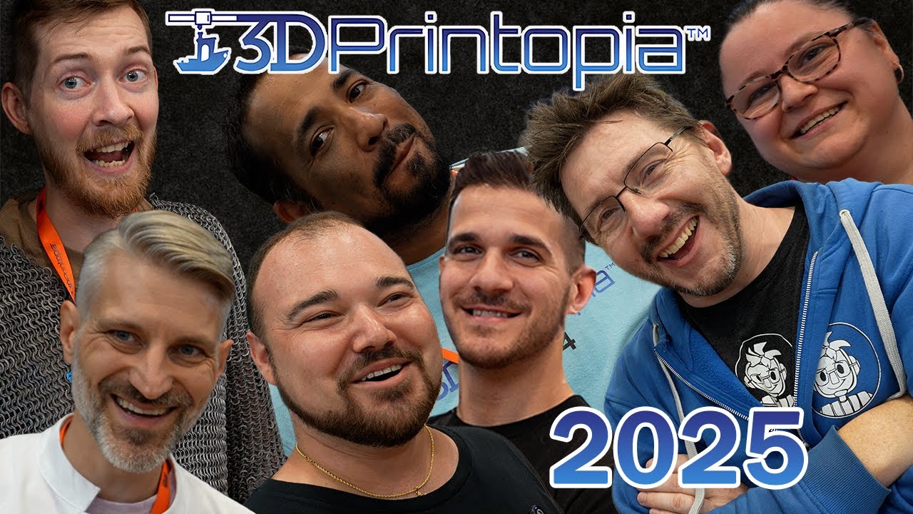 3D Printopia 2025 Highlights! | Featuring The 3D Printing Nerd, Frankly Built & More - YouTube