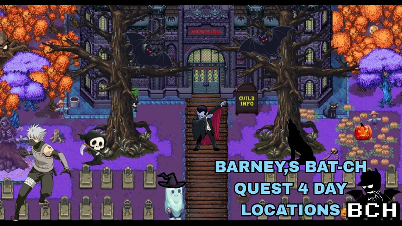 HOW TO PIXELS CHAPTER 2.5 BARNEY'S BAT-CH QUEST DAY 4 OF 9 😦 - YouTube