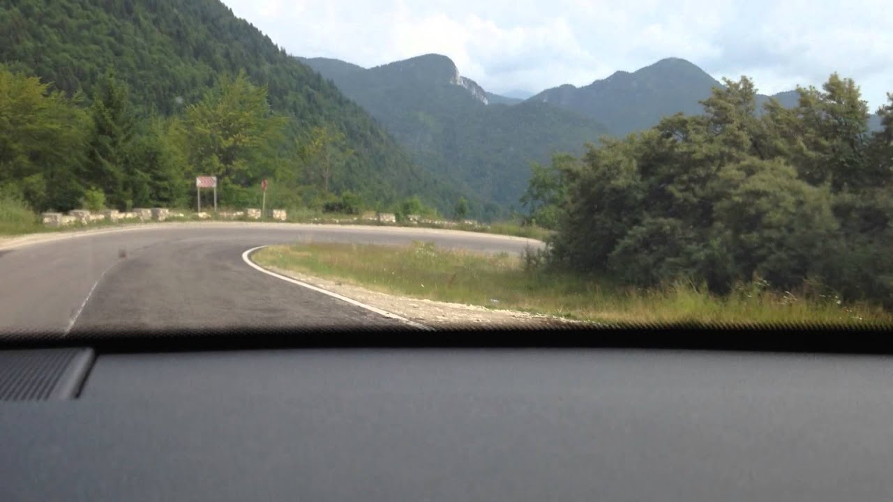 Romania: beautiful Rucar-Bran road 1080P - YouTube