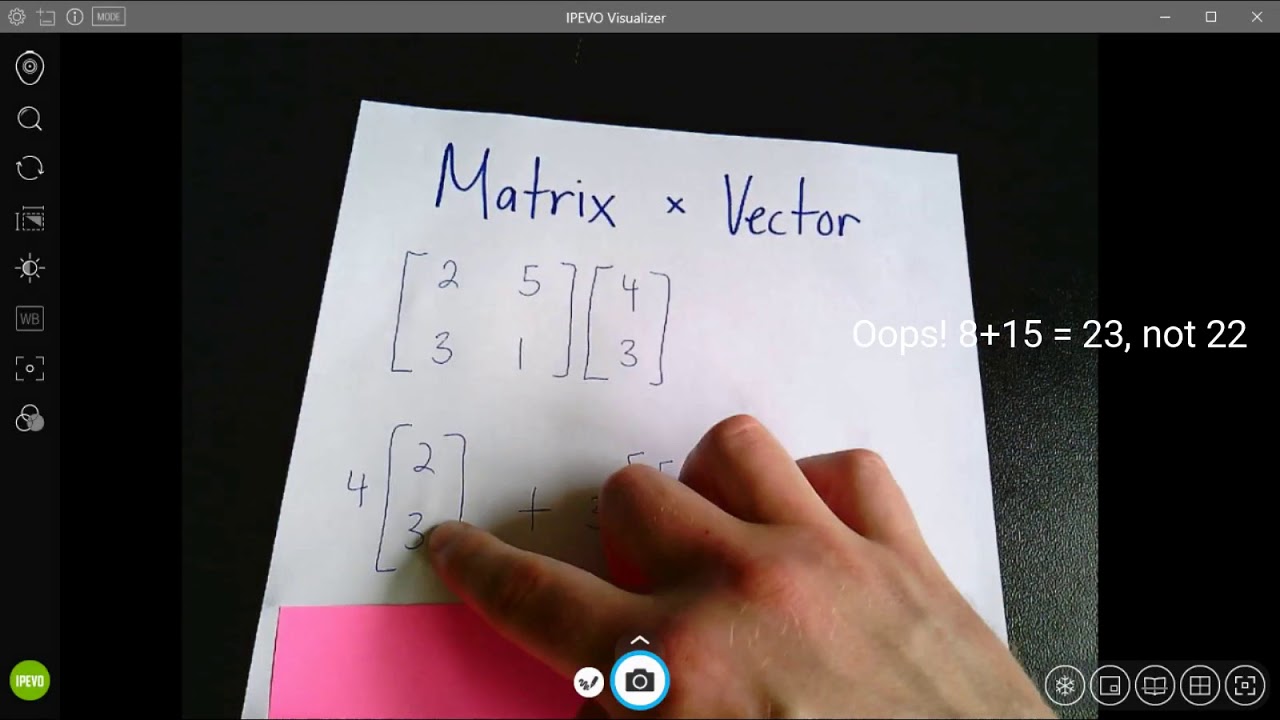 Matrix-Vector Multiplication - YouTube