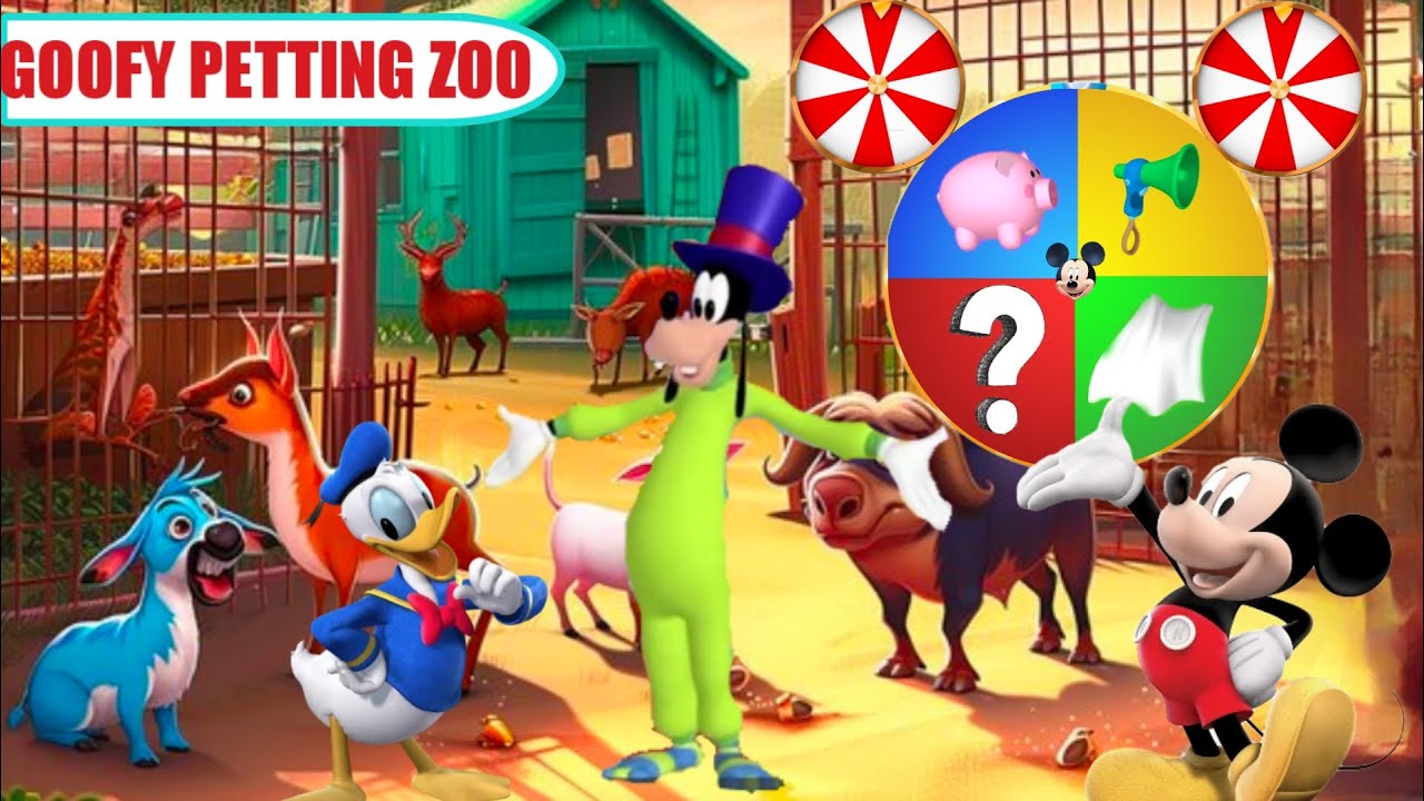 Mickey Mouse Clubhouse | Goofy's Petting Zoo oh toodles: Compilation ...