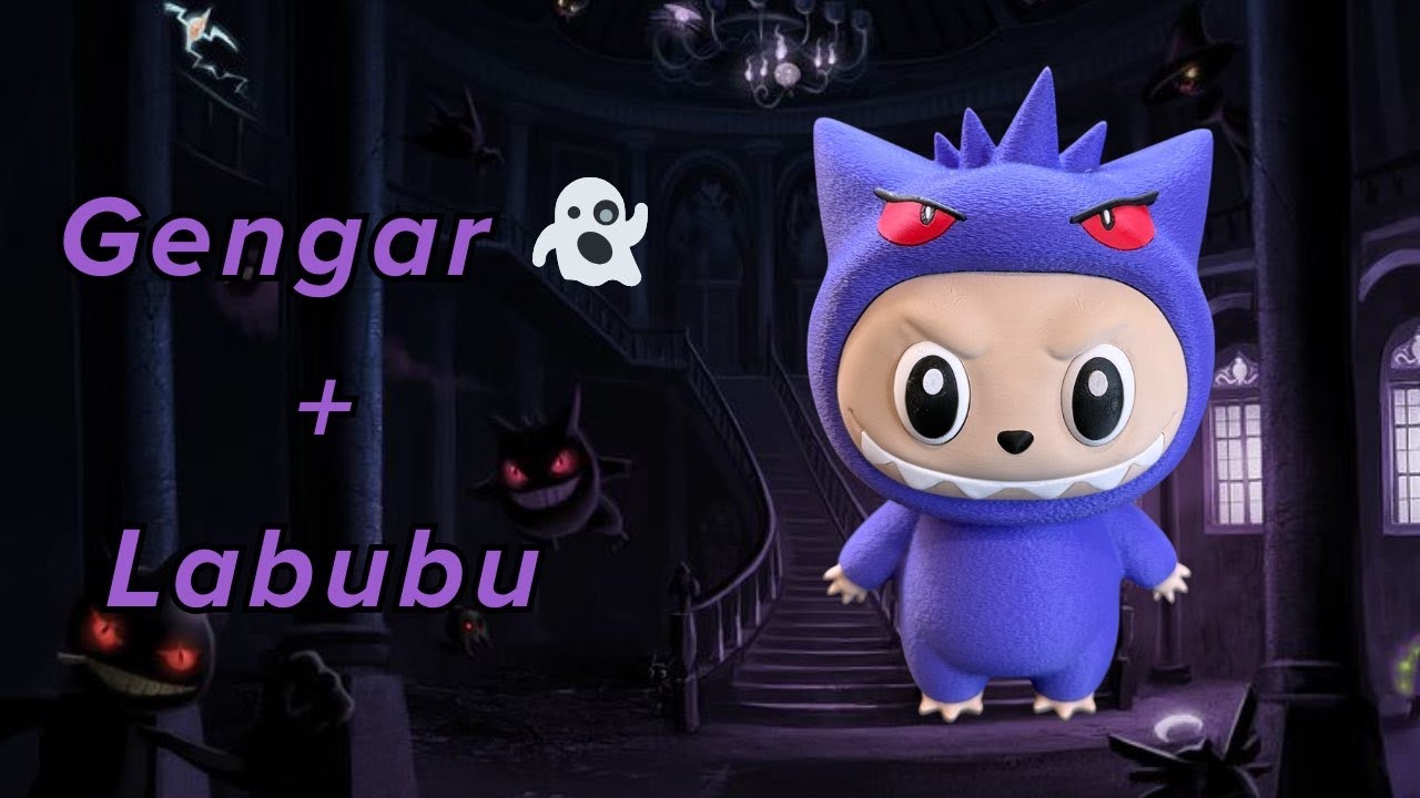 Gengar Labubu 👻 - YouTube