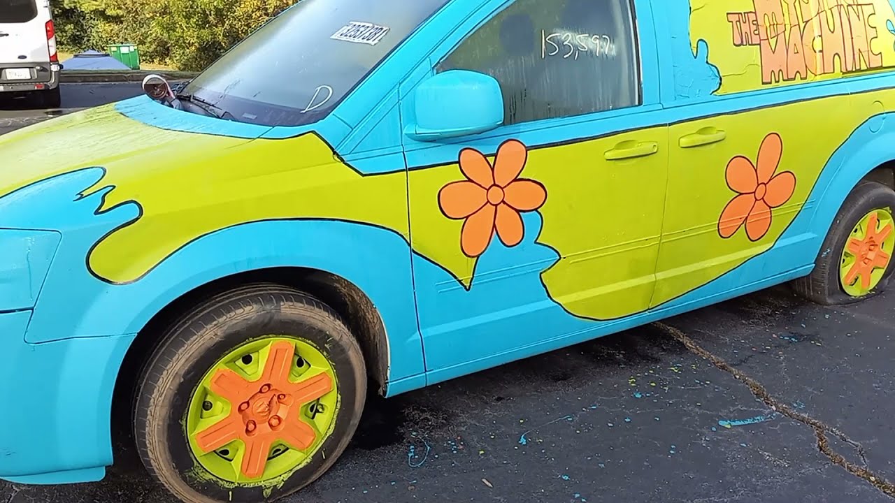 Scooby Doo Plush & the Mystery Machine - YouTube