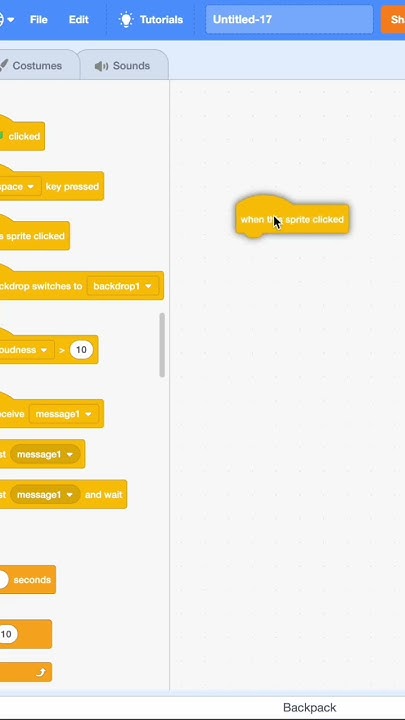 Do THIS to make your own START BUTTON in Scratch - YouTube