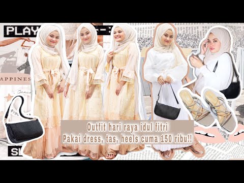 Shopee haul baju lebaran | Outfit hari raya idul fitri 1441H