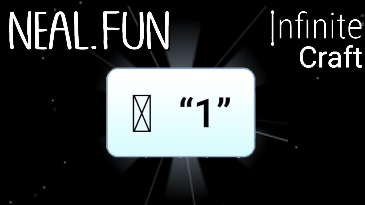 How to Make "1" in Infinite Craft | Get "1" Infinite Craft - YouTube
