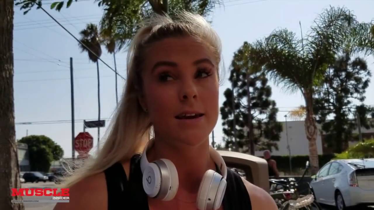 Sheena Martin's pre Olympia glute training - YouTube