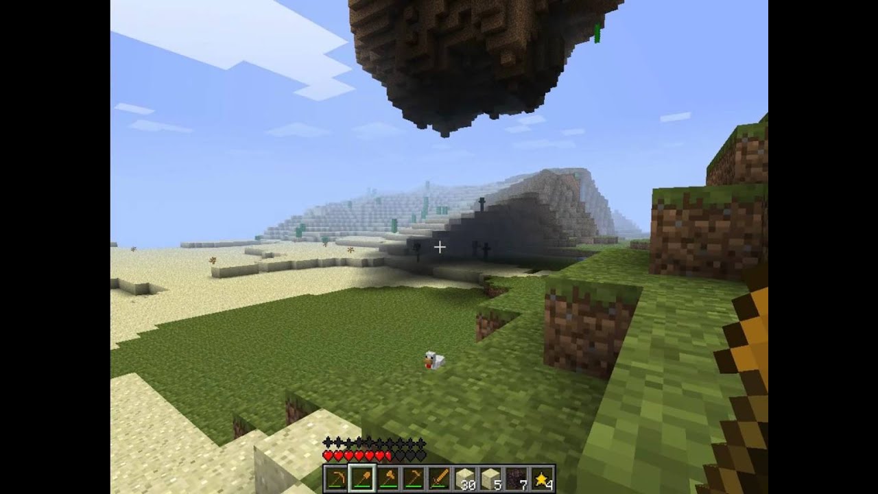 Terraria Minecraft Mod Part 1 - YouTube