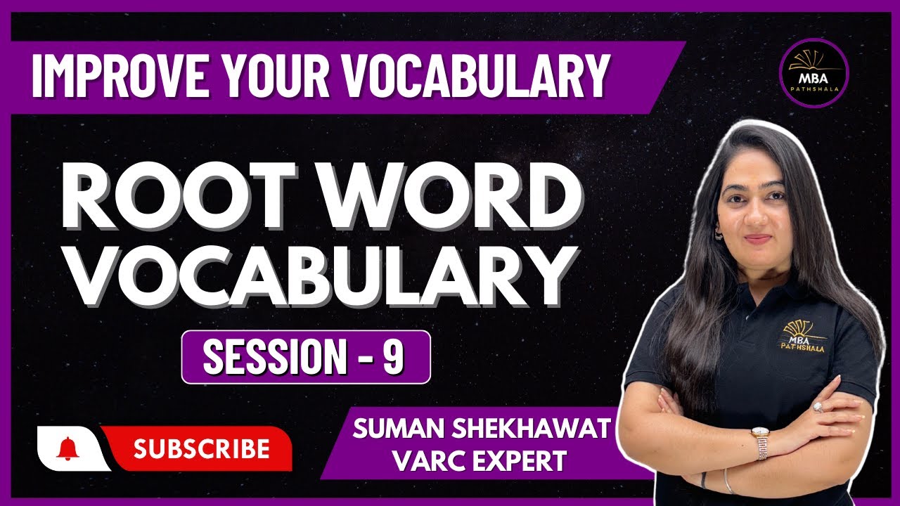 Vocabulary Root Words Session 09 | Improve your Vocabulary | For all Exams | #vocabulary - YouTube