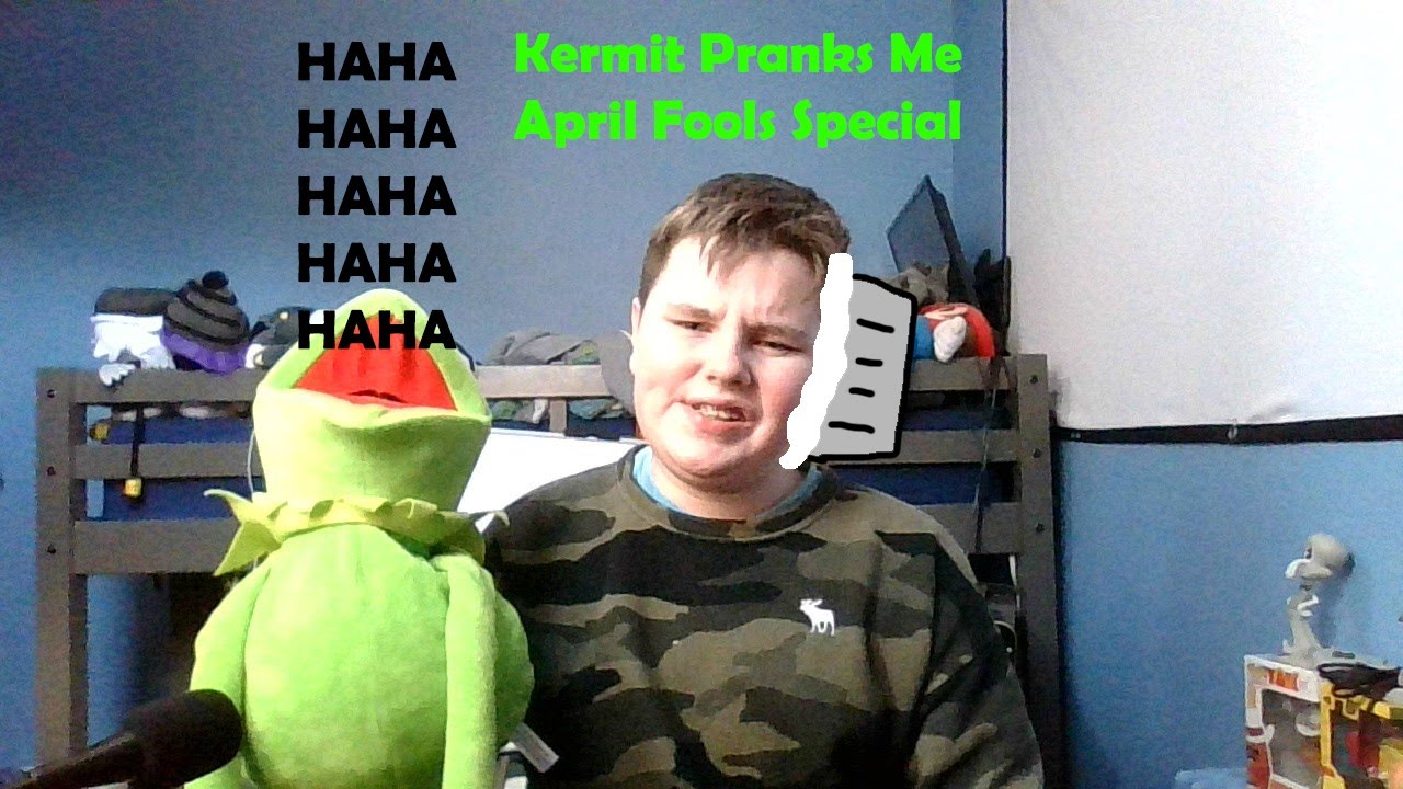 Kermit Pranks Me April Fool's Special - YouTube