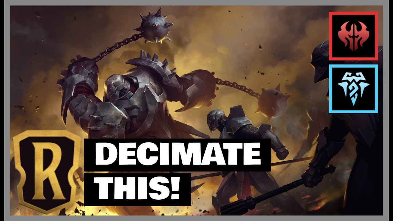 CAPTAIN FARRON Decimated The Enemy! | Legends of Runeterra Ranked ...