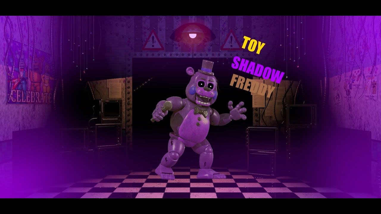 [FIVE NIGHT'S AT FREDDY'S SPEED EDIT] TOY SHADOW FREDDY - YouTube