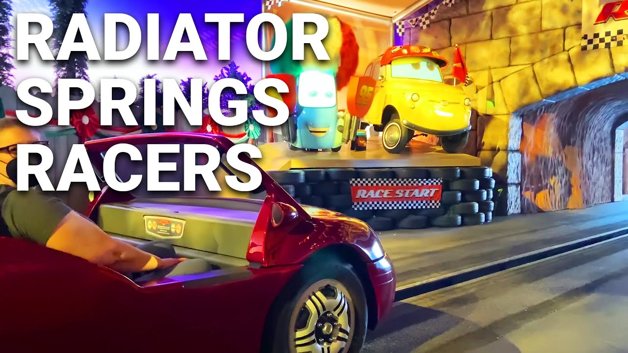 Radiator Springs Racers | Full Ride POV | Disney California Adventure ...