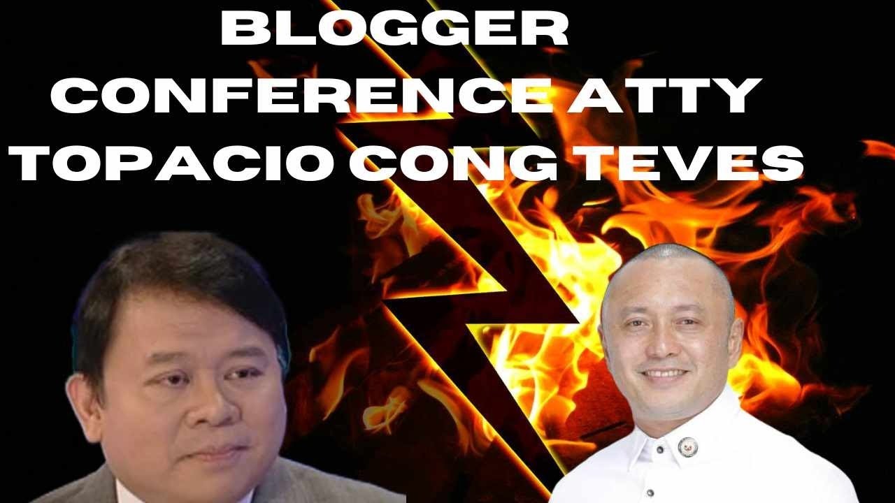 BLOGGER CONFRENCE WITH CONG TEVES AND ATTY TOPACIO FULL VIDEO - YouTube