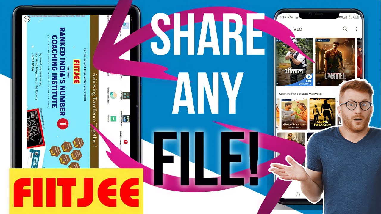How to share videos into fiitjee tab|| fiitjee tab se file kaise share ...