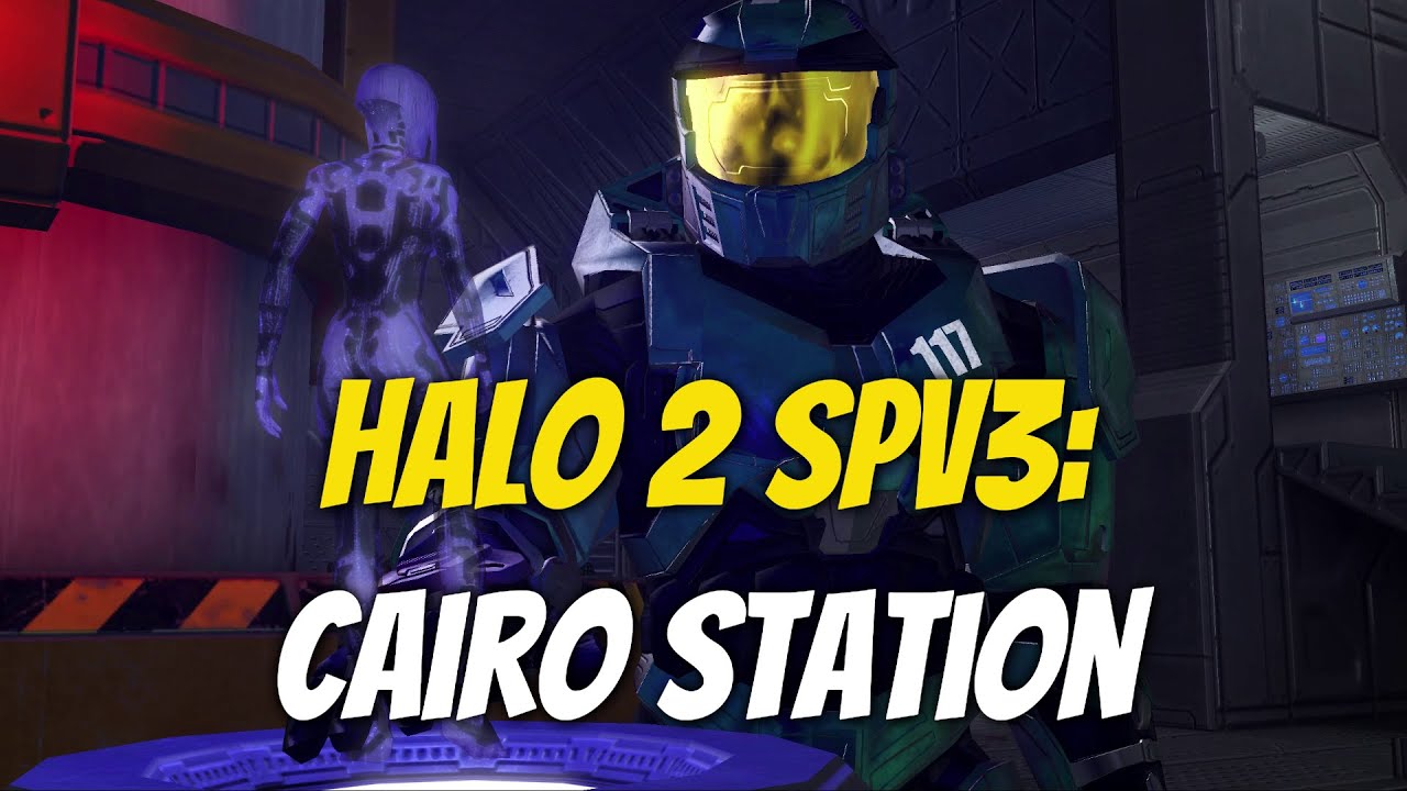 Halo 2 - SPV3 Cairo Station Mod Playthrough w/Commentary (Halo MCC) - # ...