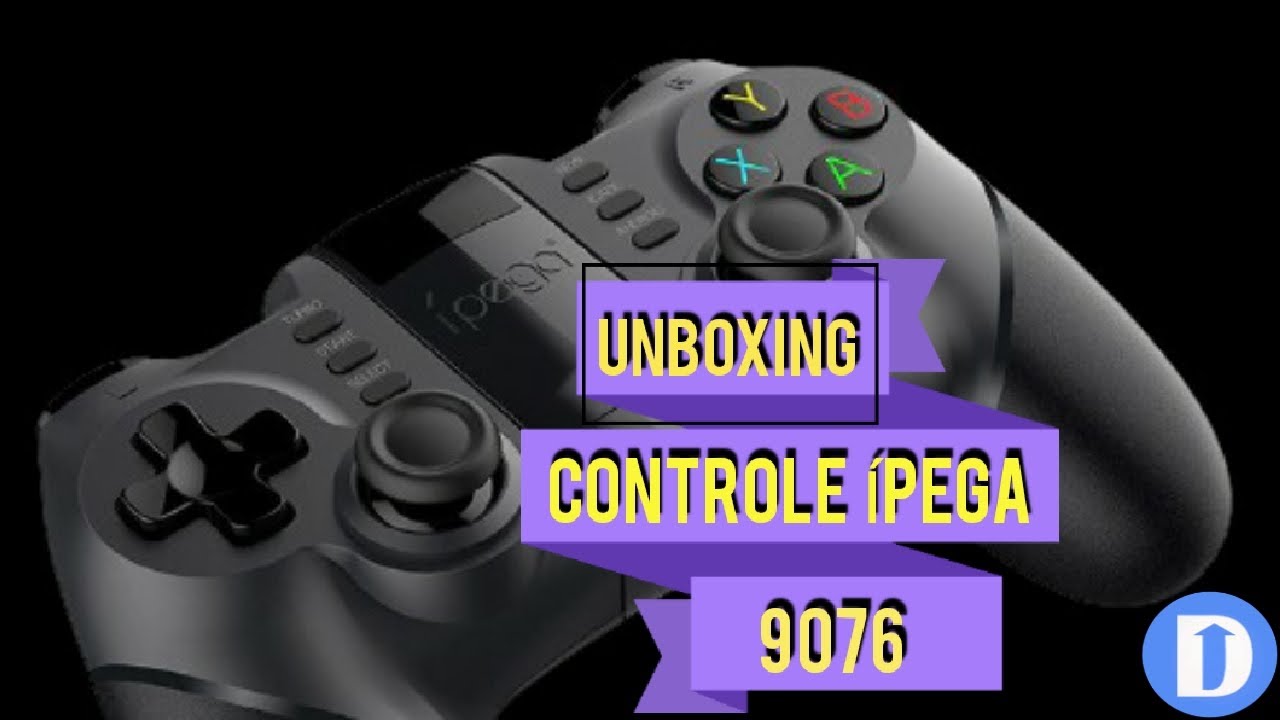 Unboxing Controle Ipega 9076 - YouTube