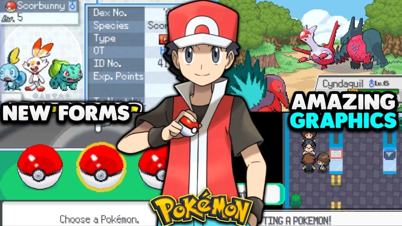 [Updated] New Pokemon RPGXP FanGame With Best Graphics, Gen 1-8, Dark ...